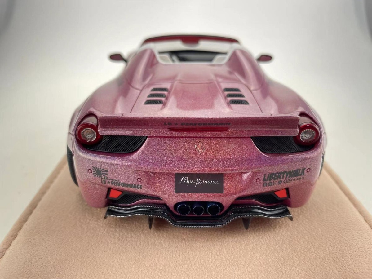 Ferrari 458 Spider Pink