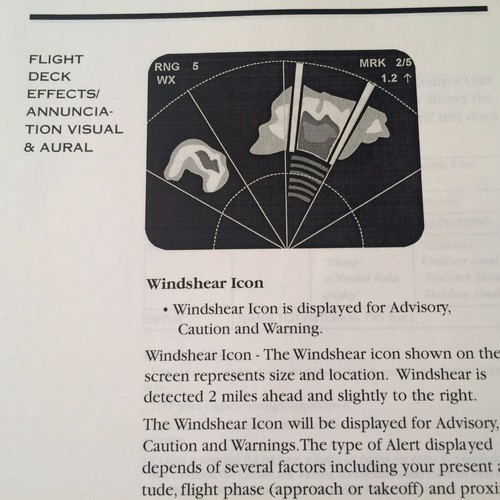 Honeywell RDR-4B Windshear Radar Pilot's User Manual | eBay