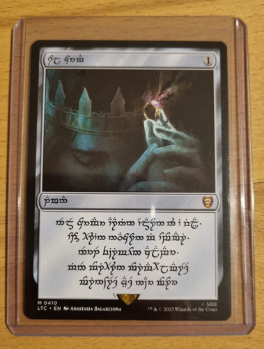 Sol Ring - Human (0410) MTG LOTR | eBay