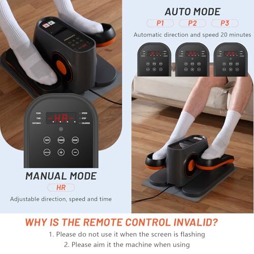 Ellipse Leg Exerciser as Seen on TV, Under Desk Elliptical Machine ...