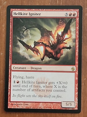 MTG Hellkite Igniter Mirrodin Besieged 65/155 Regular Rare | eBay