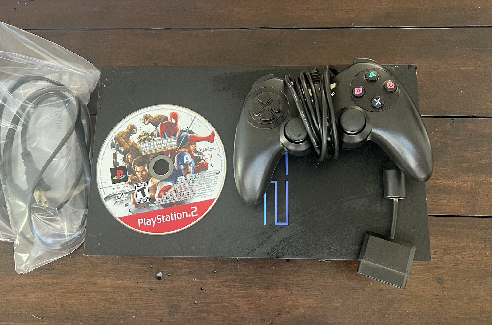 For Parts or Repair - BAD VIDEO - Sony PlayStation 2 PS2 Fat Console ...