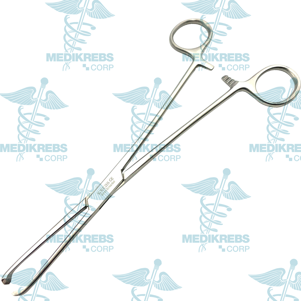 Allis Intestinal and Tissue Grasping Forceps 5x6 Teeth 19 cm Cesarean ...