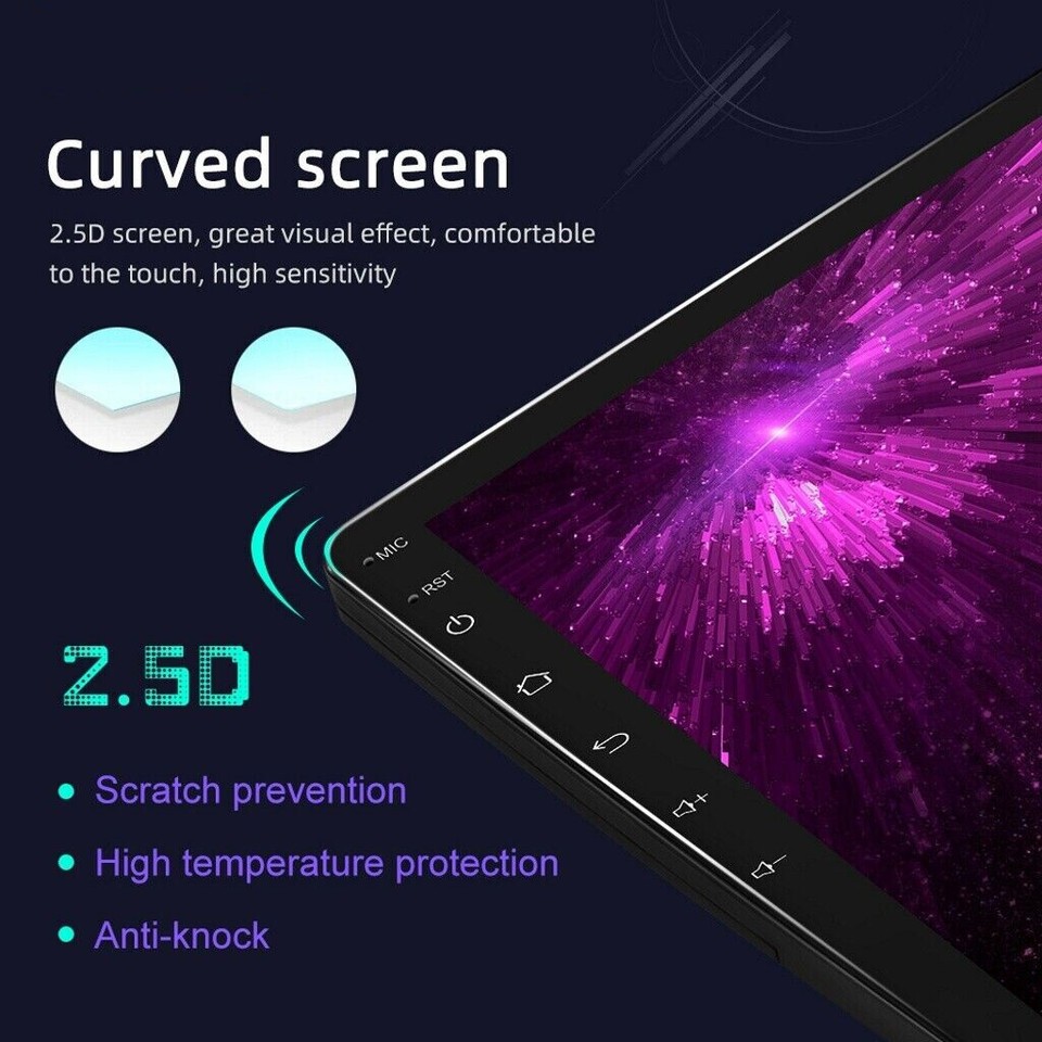 2+32G ANDROID 12 CAR STEREO PLAYER 10" SCREEN CARPLAY FOR JEEP COMPASS ...