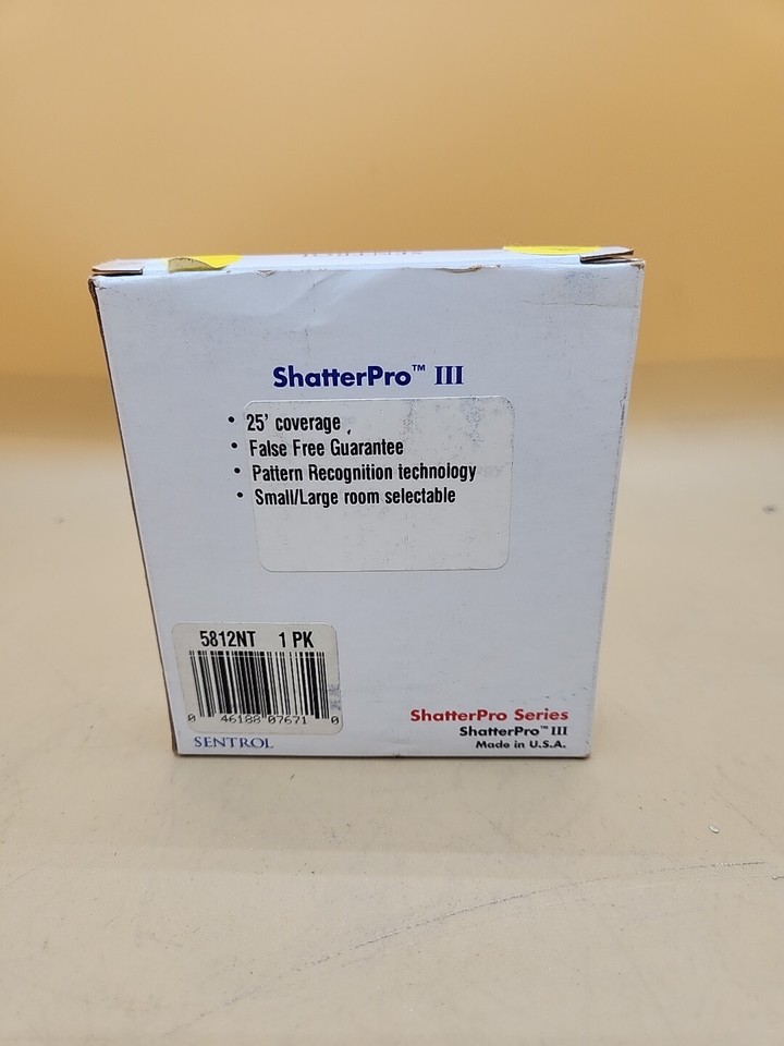 GE Security Interlogix 5812-NT GE SHATTERPRO 3 Acoustic Glassbreak ...