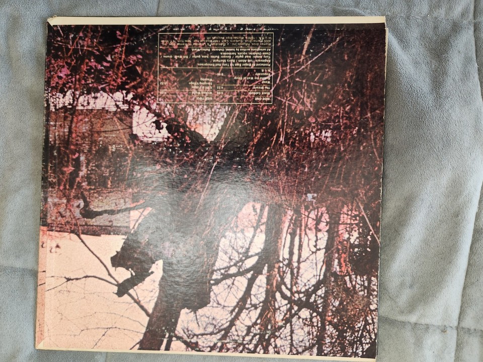 Black Sabbath Vinyl Record vintage 1971 early pressing w/ case and ...