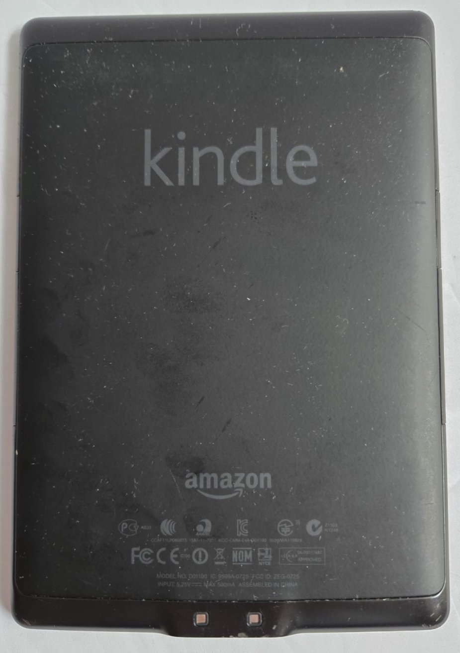 Amazon Kindle 4th Generation 2GB 6" Ebook Reader Model D01100 Black ...