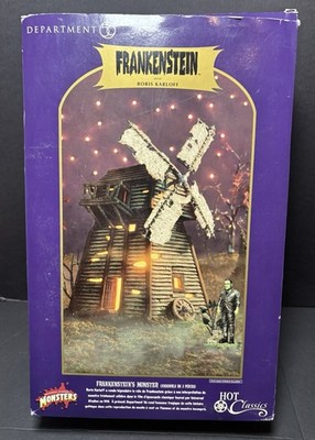 Dept 56 Hot Classics Frankenstein’s Monster Windmill Halloween Boris ...