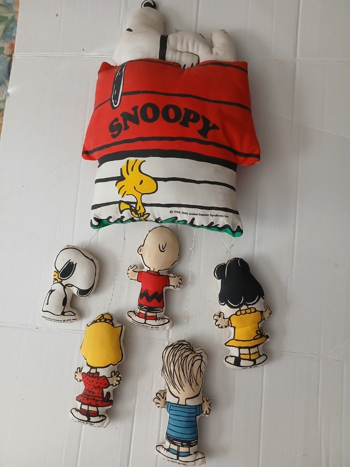 Large Vintage Peanuts Snoopy and Friends - Mobile 1950-1965 Nice | eBay