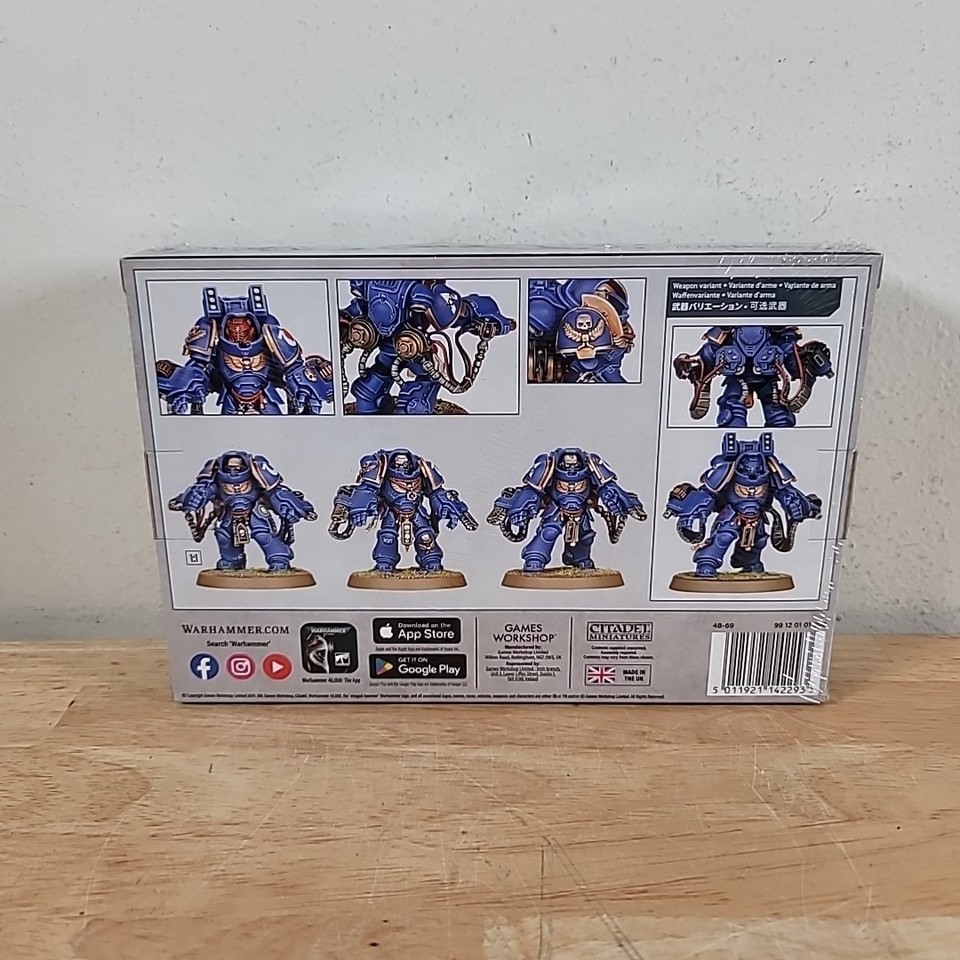 WARHAMMER 40K 40,000 SPACE MARINES AGGRESSOR SQUAD 48-69 NEW FACTORY ...