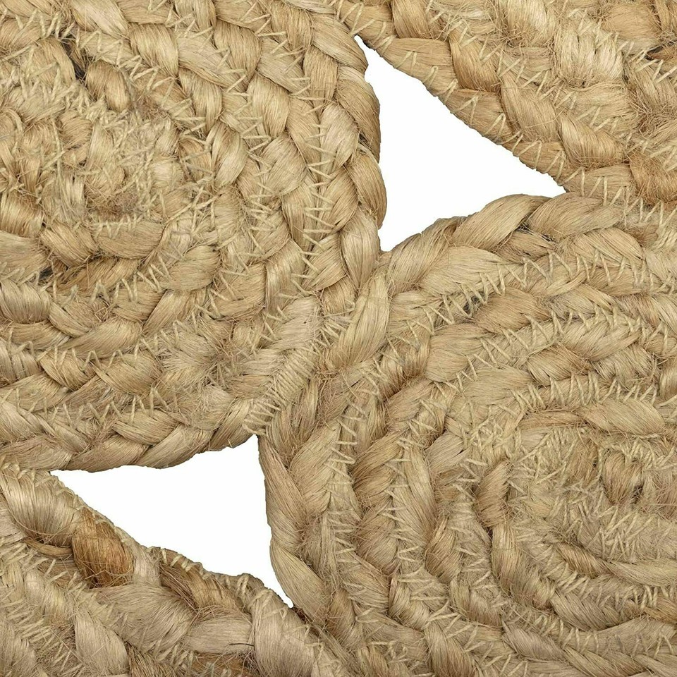 Teppich 100% Natur Jute Wende Flecht Stil Teppich Wohnen Modern ...