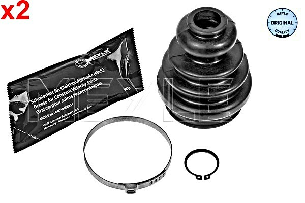 MEYLE x2 Drive Shaft Bellow Set For VW Transporter Caravelle T5 03-15 ...