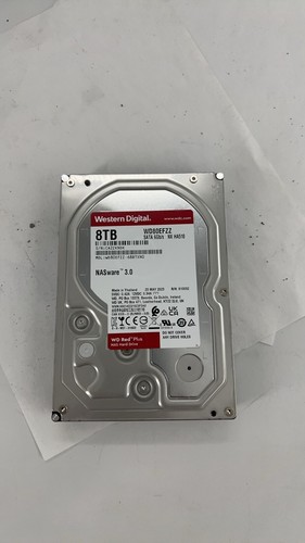 Western Digital 8TB WD Red Plus NAS Internal Hard Drive SATA HDD ...