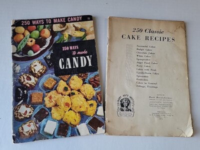 250 Ways to Make Candy 1954 / 250 Classic Cake Recipes 1954 | eBay