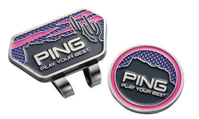 PING Japan Golf Ball Clip Marker AC-N2308 Monument valley Midnight ...