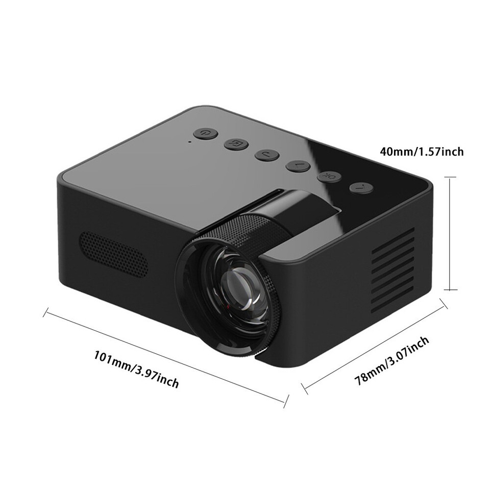 Portable Mini Projector Theater Party Pocket Bluetooth HDMI LED HD Home ...