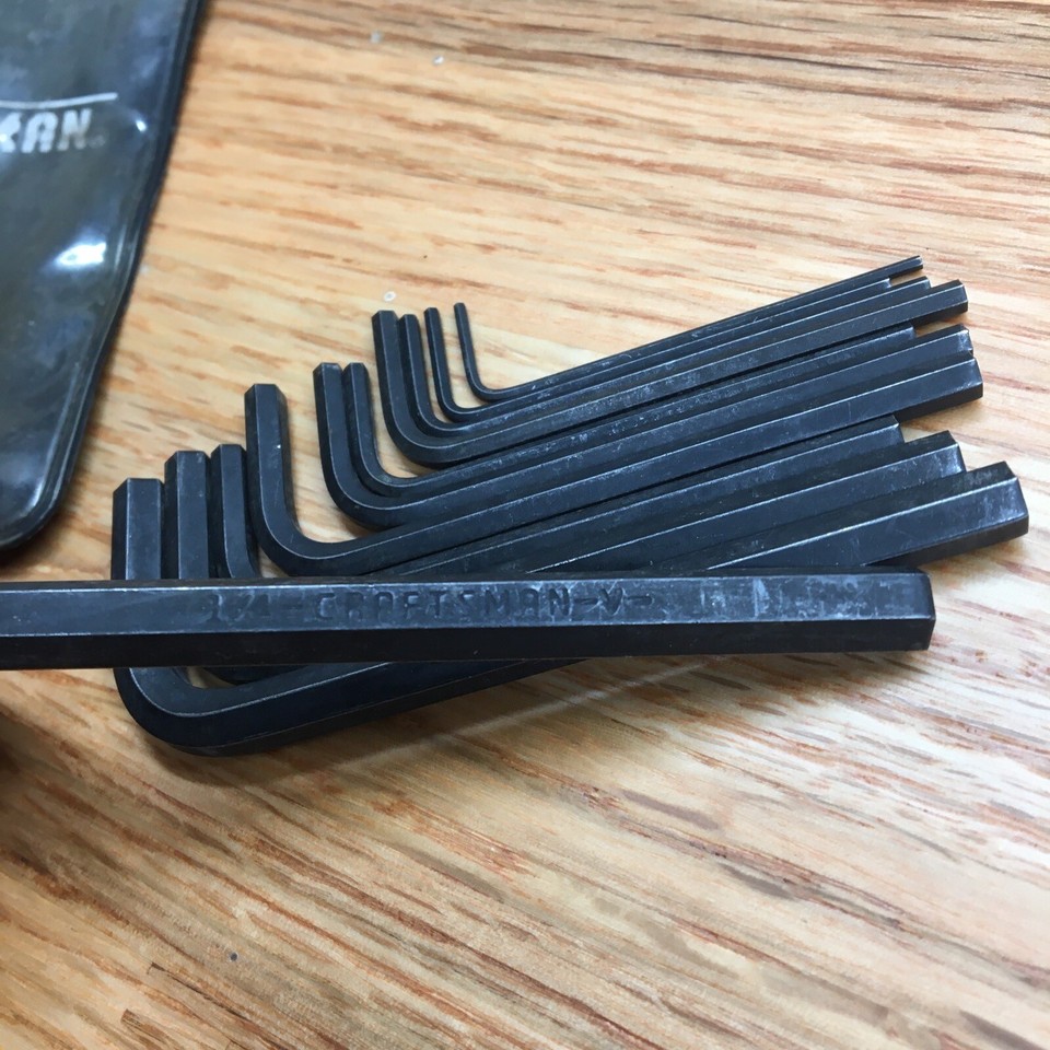 VINTAGE CRAFTSMAN USA Tool LOT Sockets Pliers Allen Wrench Keys | eBay