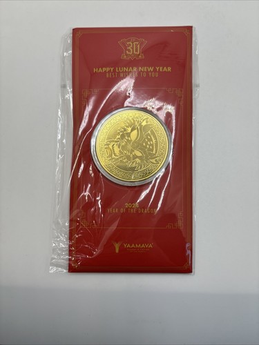 Anaheim Ducks 30 Anniversary Lunar New Year Gold Coin Year Of The ...