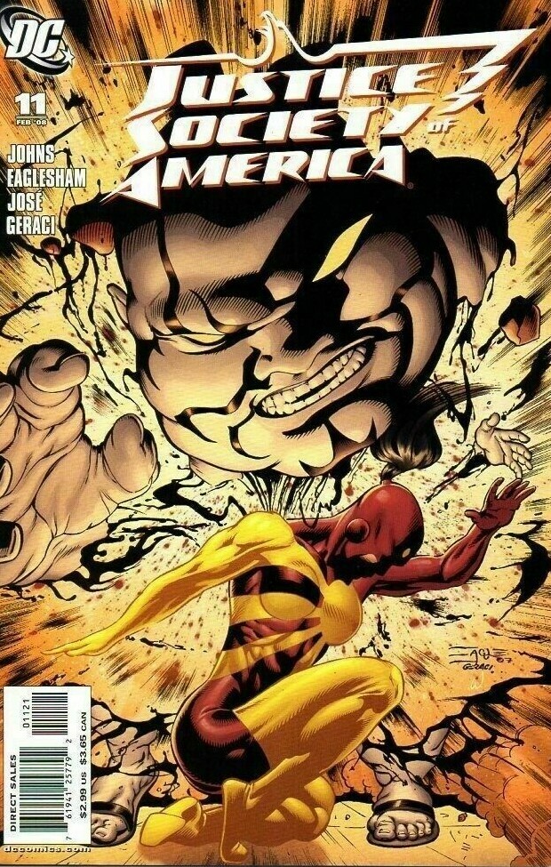 Justice Society of America #11 Variant Comic 2008 - DC Comics - Power ...