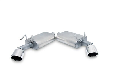Gibson Performance Split Rear Axle-Back Exhaust System Stainless 620001 ...
