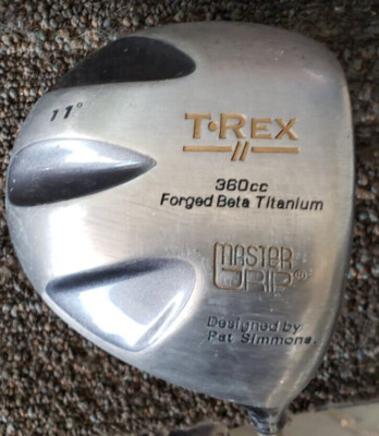 45.25 IN MASTER GRIP T-REX 380CC 11 DEG FORGED BETA TITANIUM DRIVER SENIOR FLEX | eBay