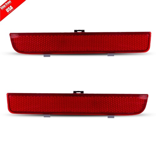 LH+RH Rear Bumper Reflector Set For Land Rover LR2 Range Rover LR006348 ...