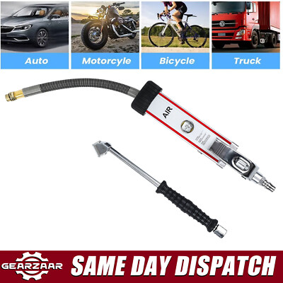 Professional Tyre Inflator with Gauge Air Line Pressure Tester Tyre ...