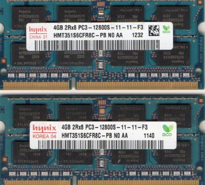8GB (2x 4GB Kit) HP/Compaq Pavilion g6 G6t g6x DDR3 Laptop/Notebook ...