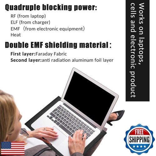 Laptop EMF Radiation Protection pad, Anti-Radiation Laptop Pad, EMF ...