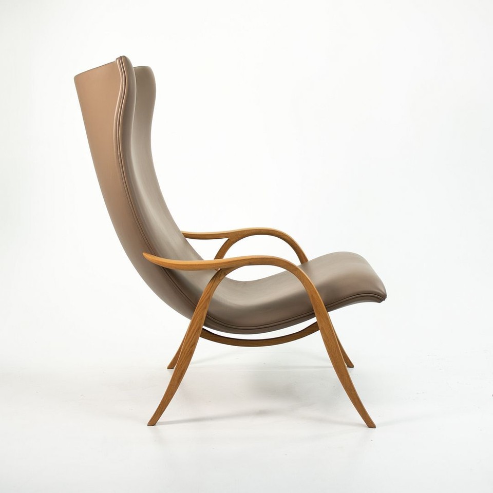 2021 FH429 Signature Lounge Chair by Frits Henningsen & Carl Hansen Oak ...