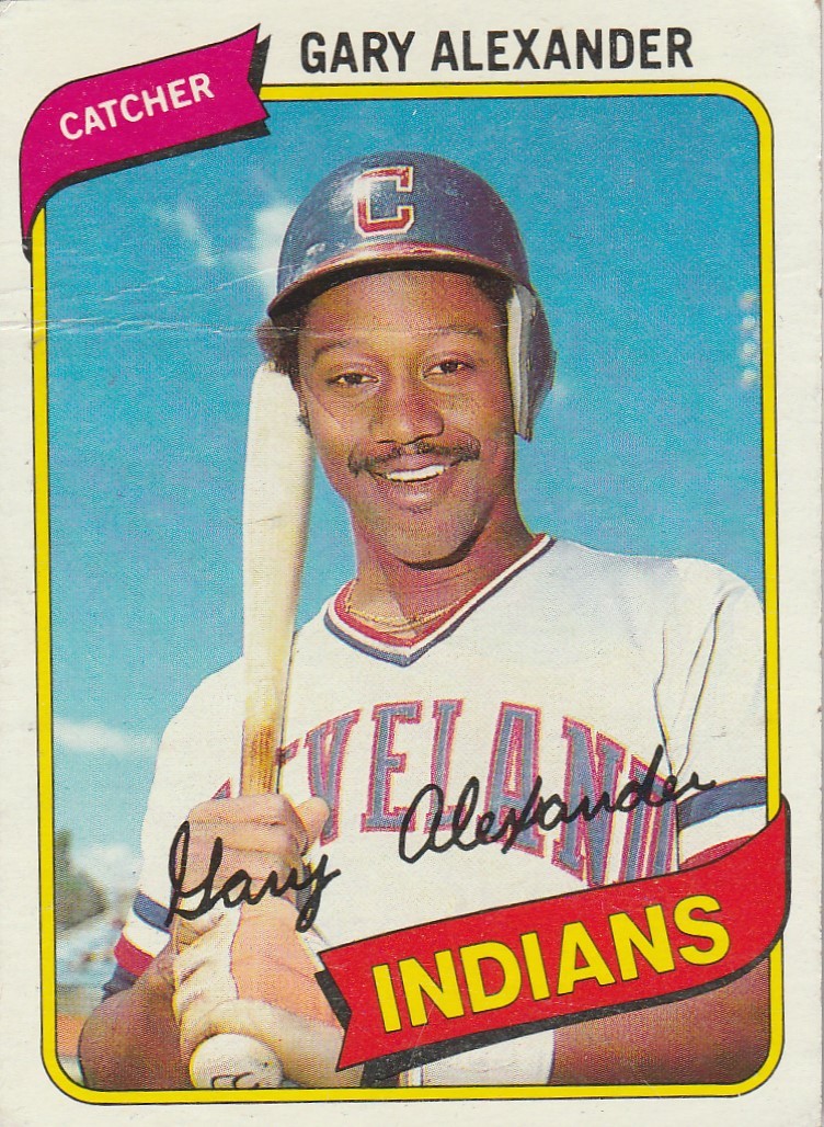 FREE SHIPPING-GOOD TO FAIR-1980 Topps #141 Gary Alexander INDIANS | eBay