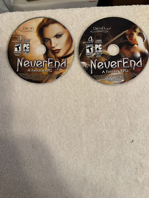 NeverEnd A Fantasy RPG - (PC 2006 Mayhem Studios) TWO CD'S ONLY!!! | eBay