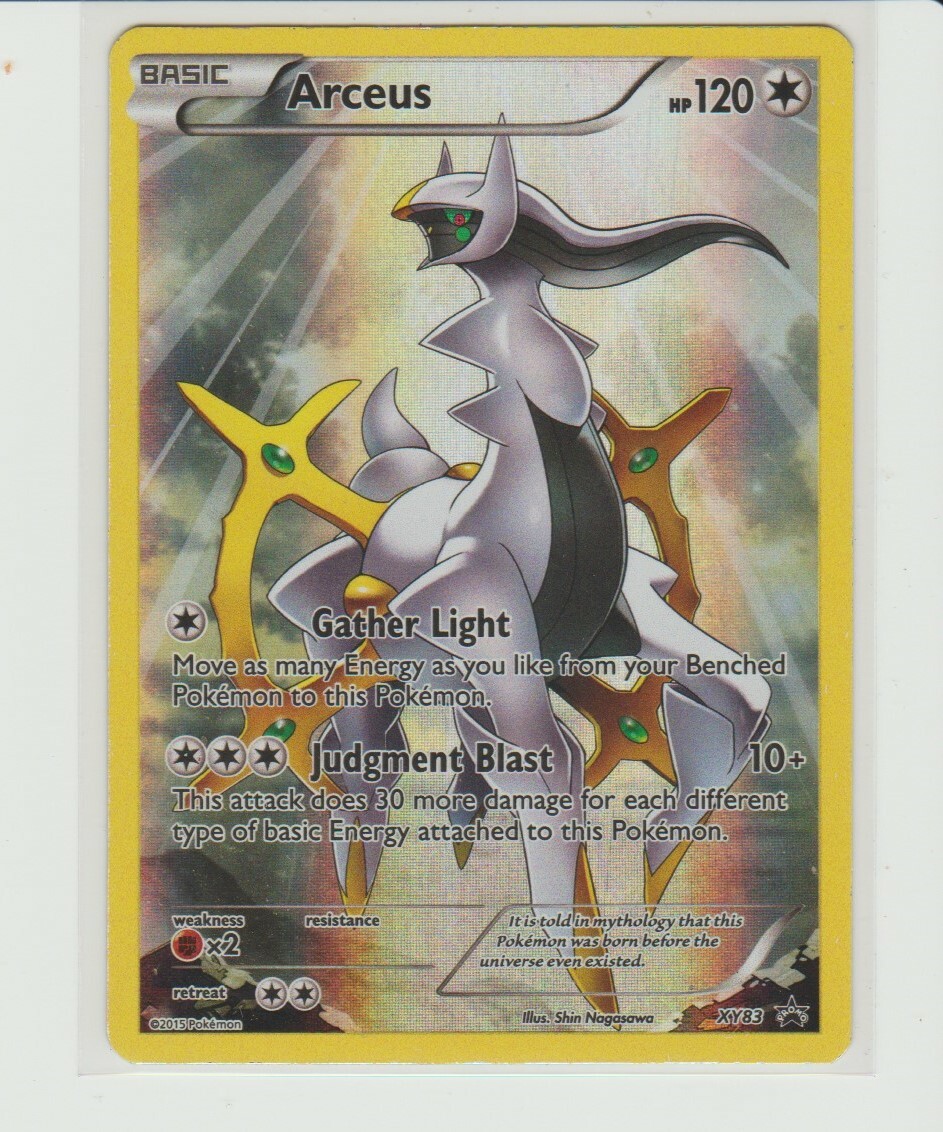 Arceus Ex Pokemon Card