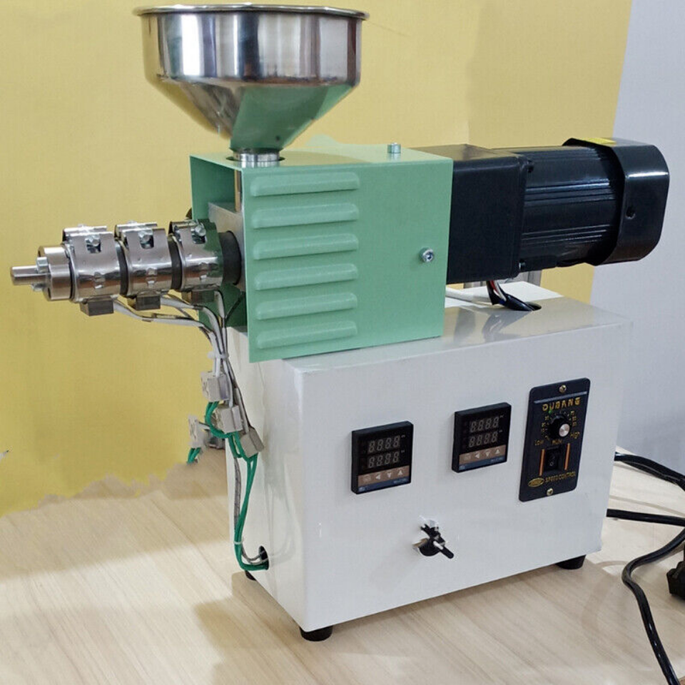 Plastic Desktop Injection Molding Machine Single Screw Extruder 220V ...