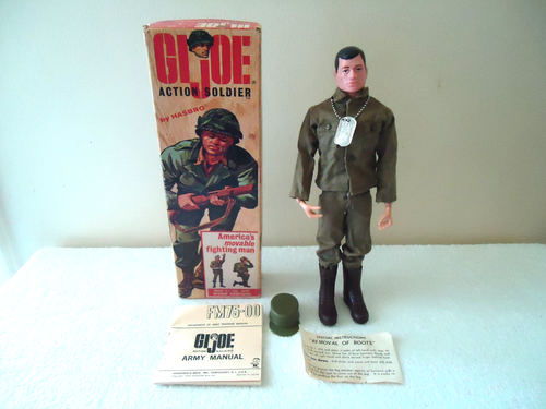 Vintage 1964 Black Hair Gi Joe TM First Edition ? First Run ? " IOB ...