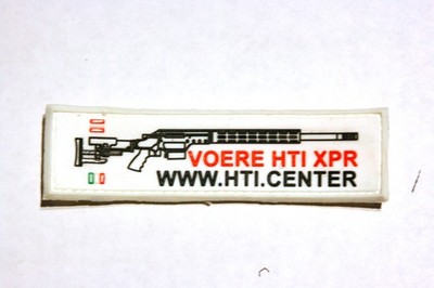 VOERE HTI XPR .HTI.CENTER Tactical Morale Patch - PVC - Hook & Loop ...