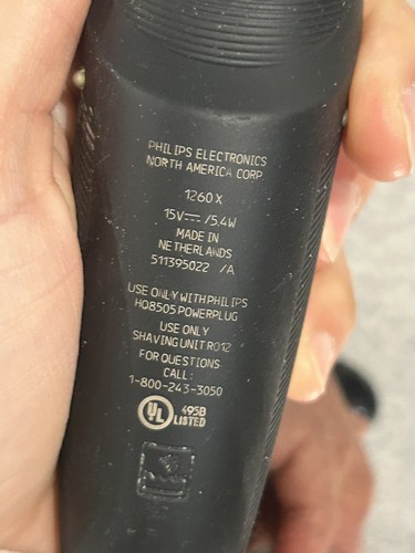 Philips Norelco SensoTouch 3D 1260X Rechargeable Men's Electric Shaver ...