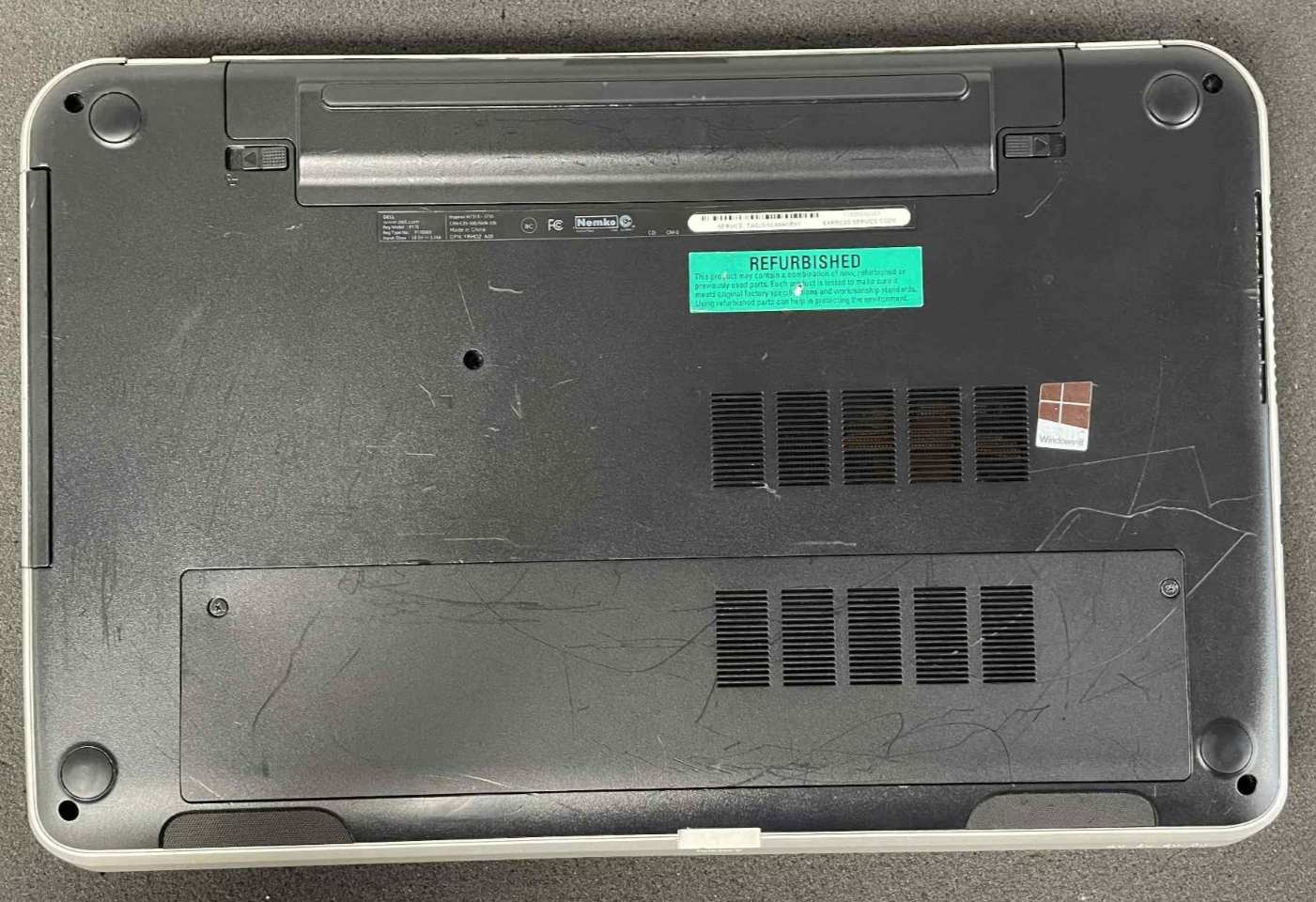 DELL INSPIRON M731R-5735 17.3" Laptop - AMD A8-5545M 1.70GHz 8GB RAM No ...