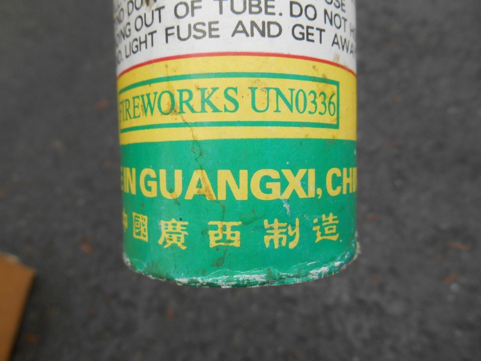 DRAGON Artillery Shell Crackling fireworks LABEL ONLY firecrackers | eBay