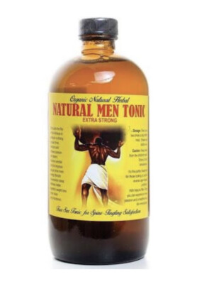 Organic Natural Men Tonic Extra Strong By "African Indian Herbs" 16 oz ...