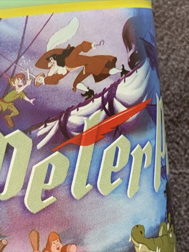 RARE DISNEY MOVIE MOMENTS PETER PAN HOOK LARGE 16 OZ COFFEE MUG Disney ...