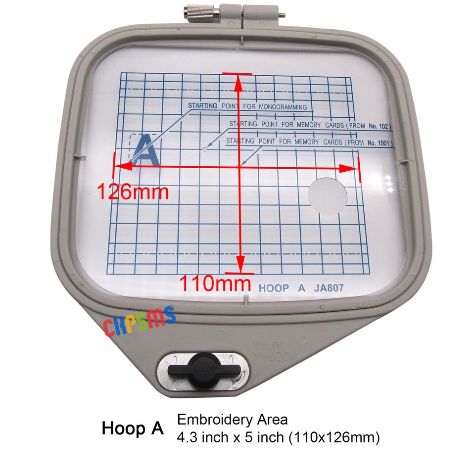 Hoop For Janome Memory Craft MC9500 MC9700 MC10000 Bernina DECO-330/340 ...