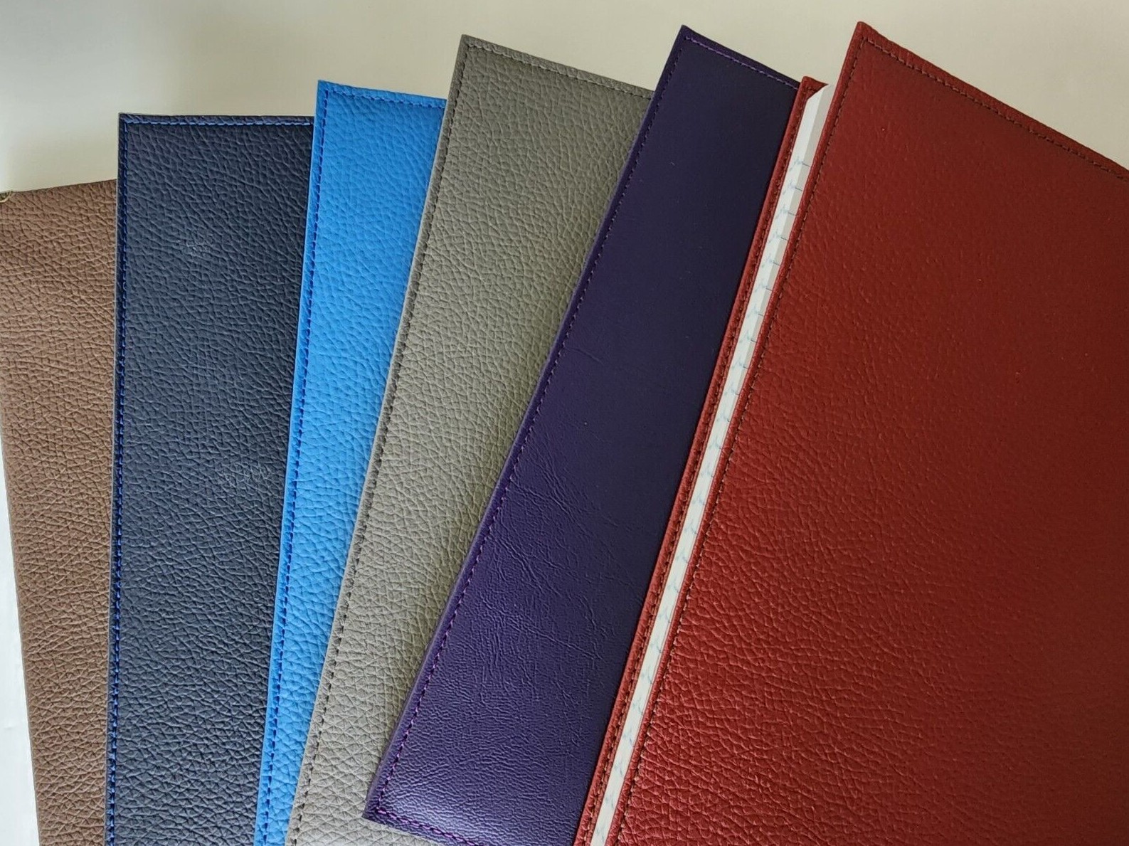 Refillable Composition Faux Leather Cover (Multi Colors) | eBay