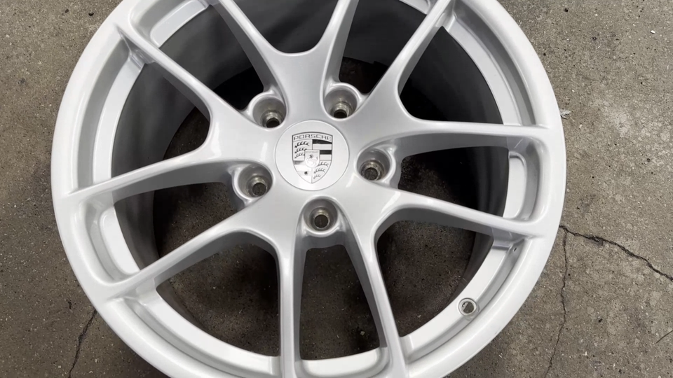 Genuine Used 2018 Porsche Cayman III 718 987 981 Boxster 18x8 18x9.5 ...