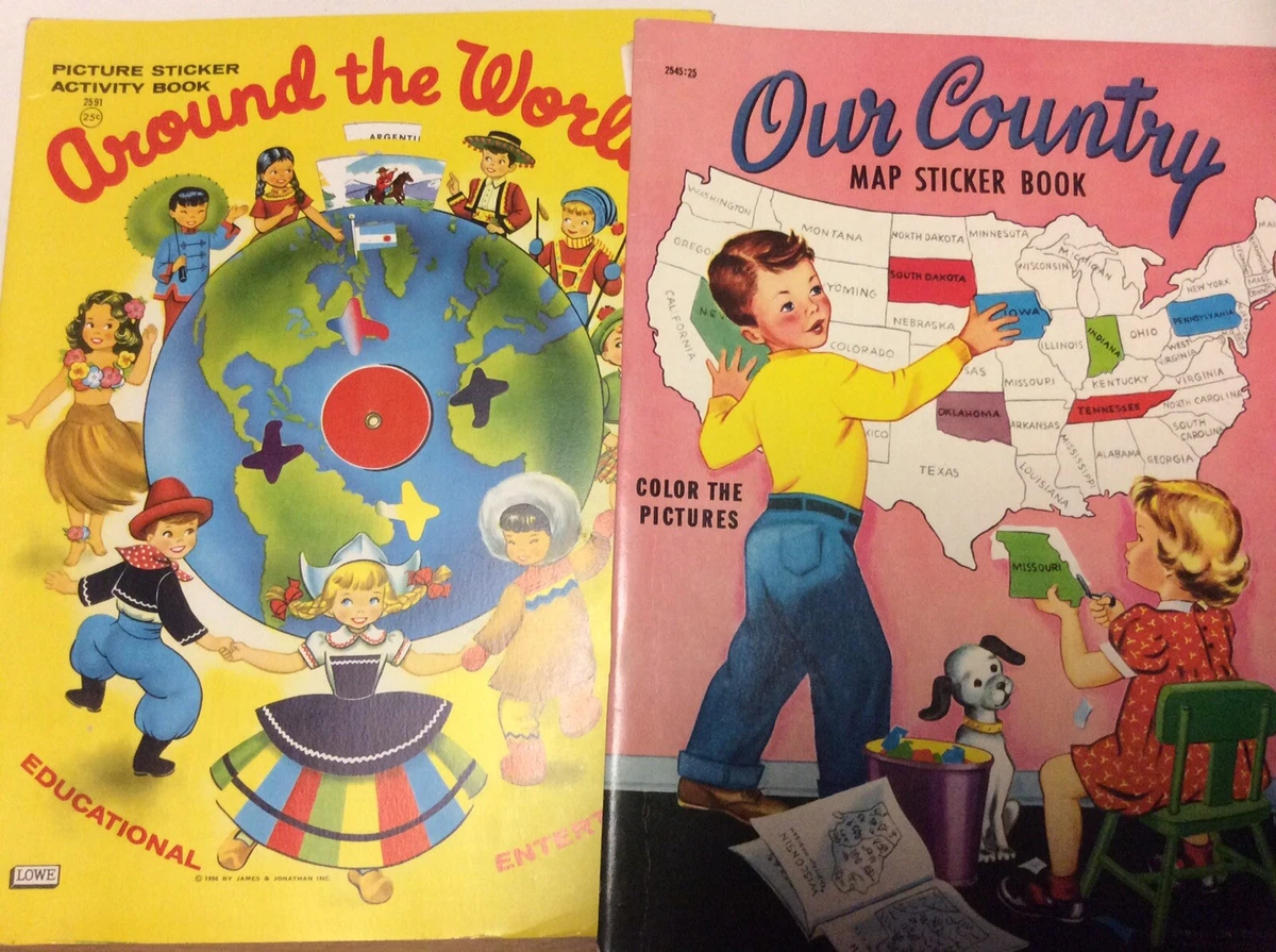 Coloring Books From The 1950s