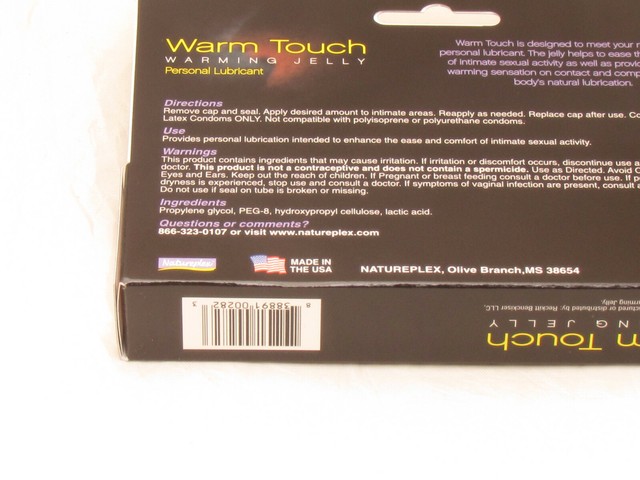Natureplex Warm Touch Warning Jelly - 2oz for sale online | eBay