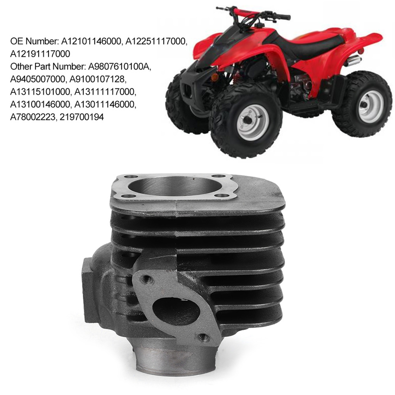 AGS Engine Piston Cylinder Gasket Top End Kit 219700194 Fit For ...