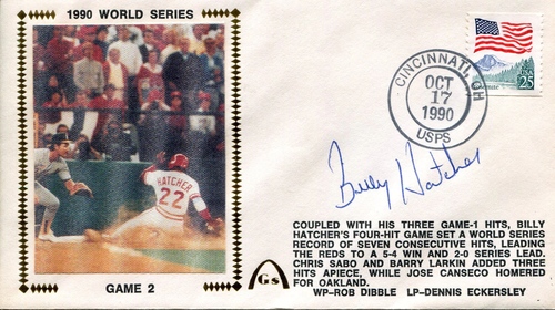 Billy Hatcher Autographed Gateway First Day Cover | eBay
