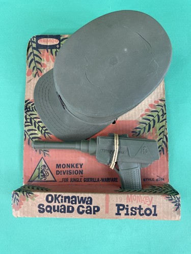 REMCO MONKEY DIVISION OKINAWA SQUAD CAP and PISTOL - NOS 1964 | eBay