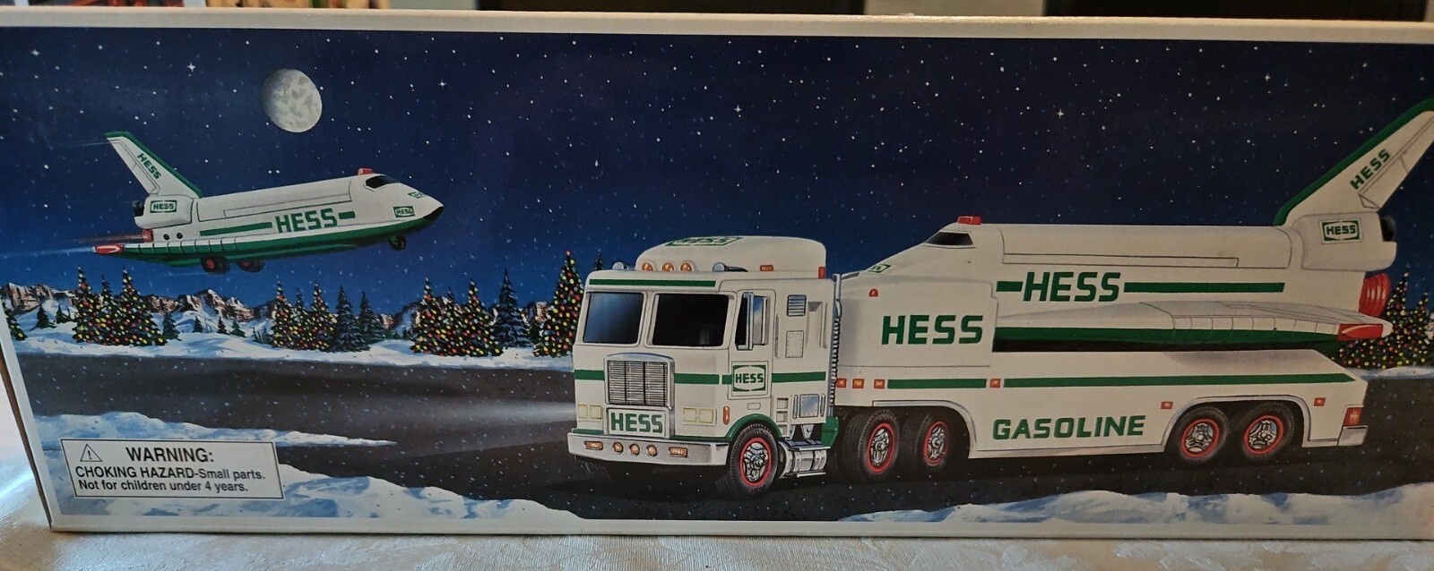 NEW 1999 Hess Truck & Space Shuttle with Satellite. NRFB 729071019994| eBay